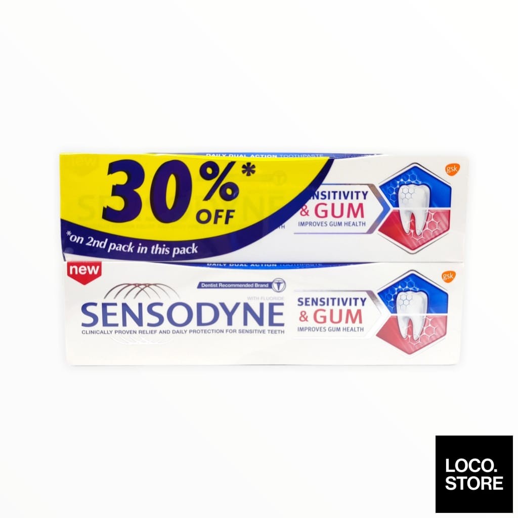 Sensodyne Toothpaste Sensitivity & Gum Twin Pack 2X100G | Lazada