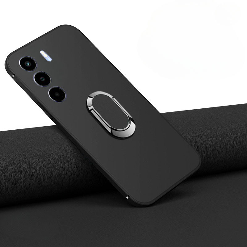 Phone case For Itel 70 power Back cover Finger Metal Ring Kickstand Car ...