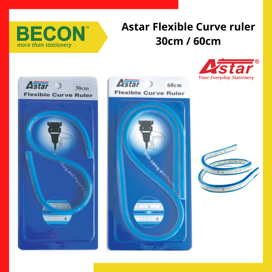 Astar Flexible Curve ruler 30cm / 60cm | Lazada