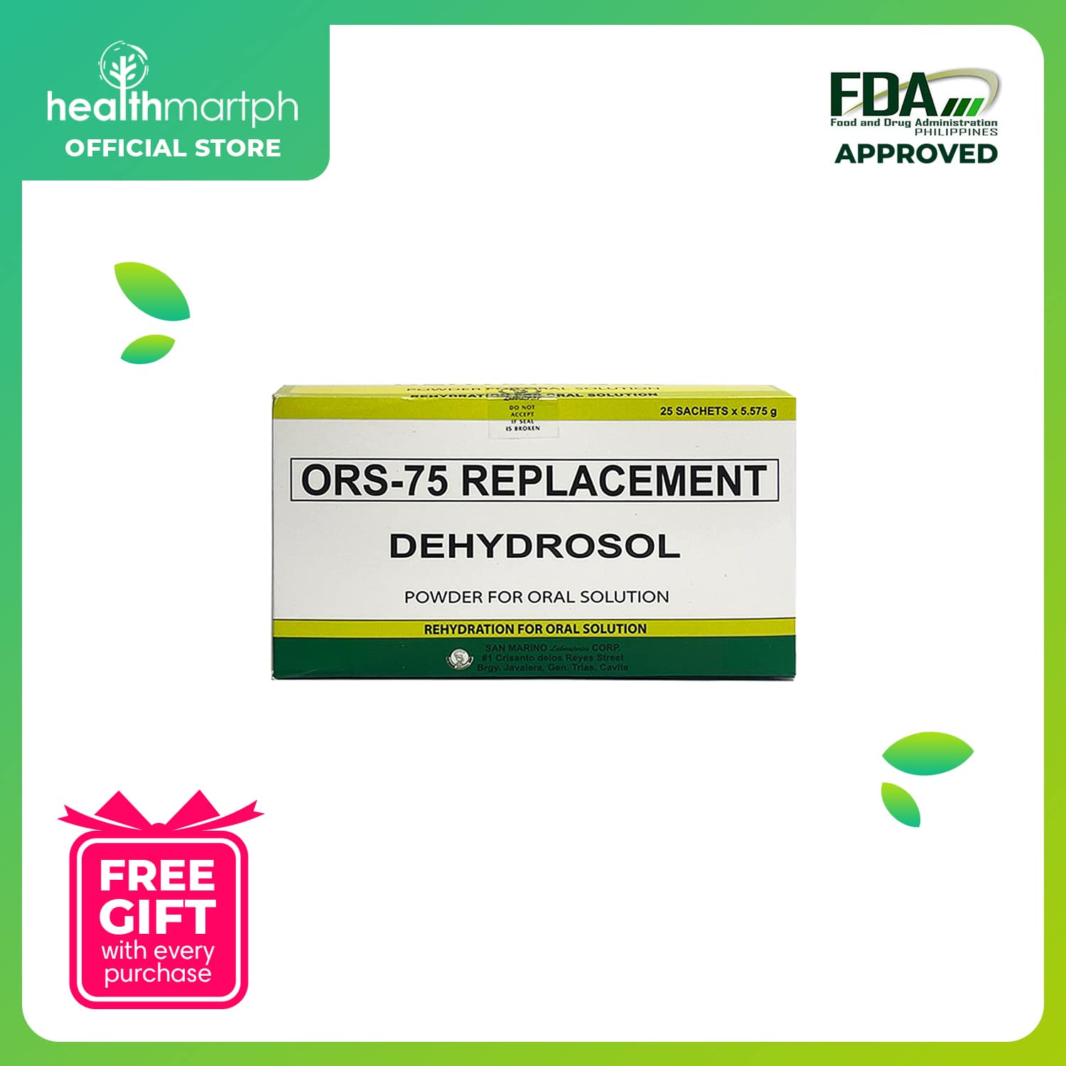40% OFF! Dehydrosol (1 sachet) ORS-75 Replacement | Prevention and ...