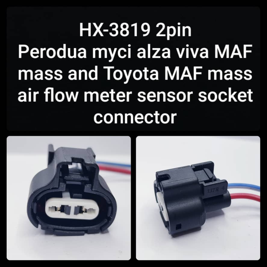 HX-3819 2pin Perodua myvi alza viva MAF mass and Toyota MAF mass air ...
