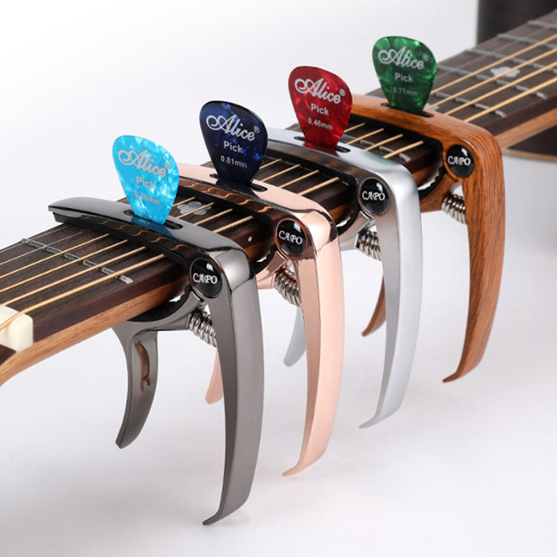 Metal Guitar Capo for Acoustic/Electric/Classic Trigger Change Tune Key ...