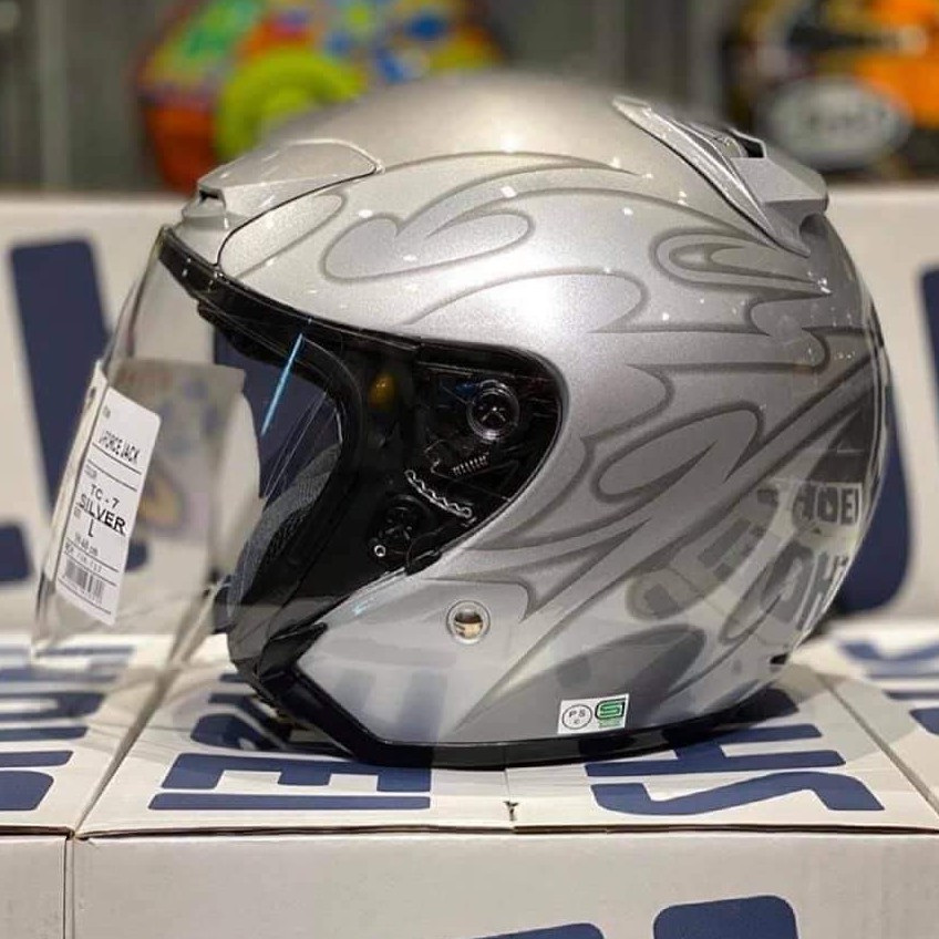 HELMET SHOEI J-FORCE 2 JACK HELMET VISOR CJ1 Premium 1 TO 1 TANDUK ...