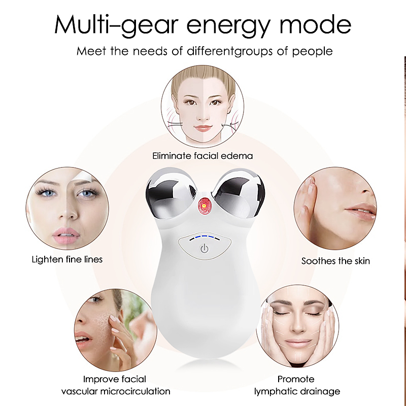 Microcurrent Massager face lift skin care tool Skin Tightening lifting ...