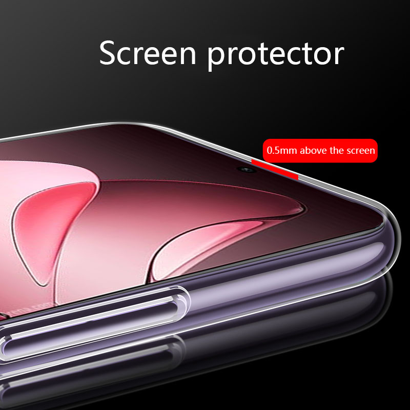 Biruiqu For OPPO Reno 13 Pro Back Cover Soft Casing Transparent TPU ...