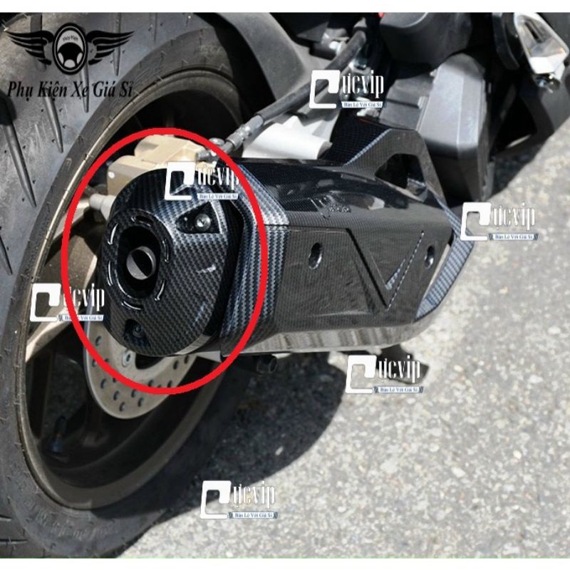 HONDA CLICK 160 muffler tip carbon | Lazada PH