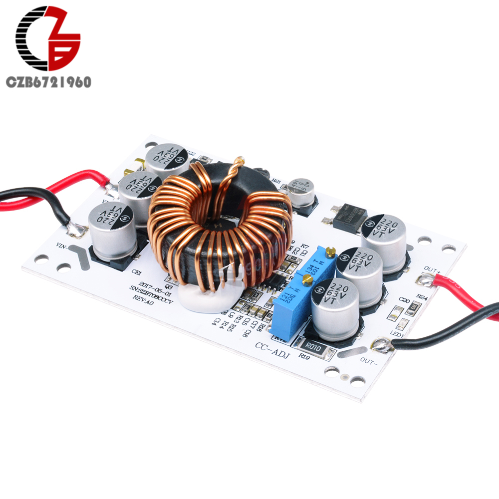 【VogueVenture】600W 10A DC-DC Step Up Boost Converter Module 12V 24V 36V ...
