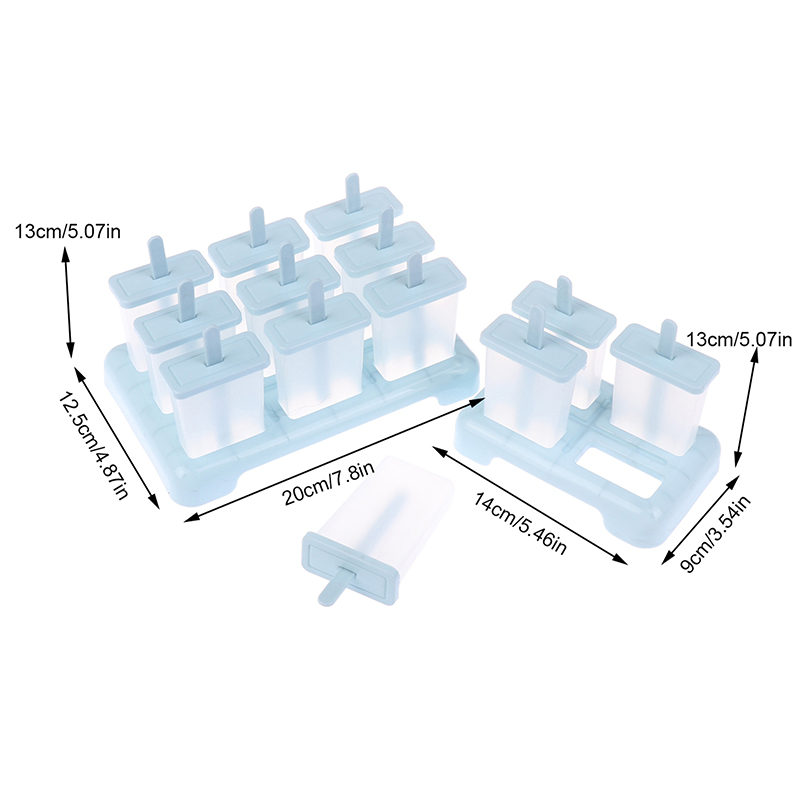 Ice Cream Popsicle Mold DIY Ice Cream Machine Homemade Ice Box With ...