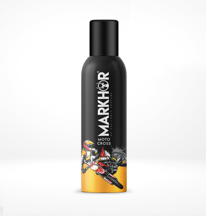 Markhor Moto Cross body spray (Non-Gas) 120ml | Daraz.pk
