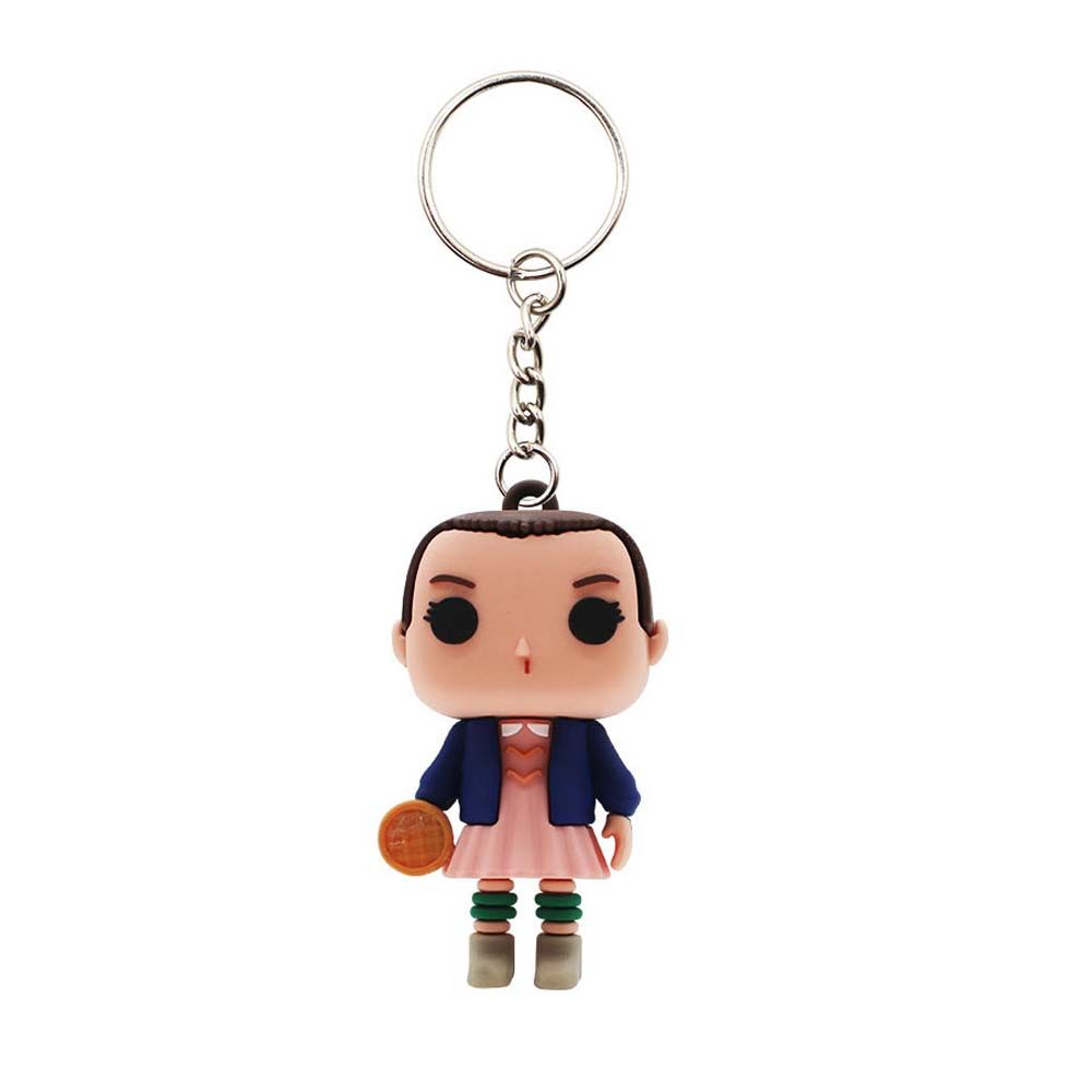 Model Doll Dustin Barb Steve Stranger Things Keychain Animation ...