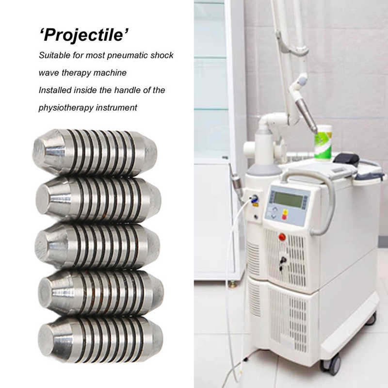 5pcs Pneumatic Shockwave Therapy Machine Projectile ED Shock Wave Body ...