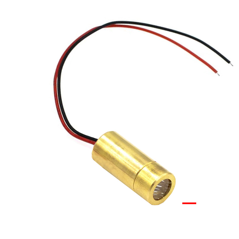 Laser head 650nm 9mm 3V 50mW Laser Cross Diode Module Red Copper Head ...