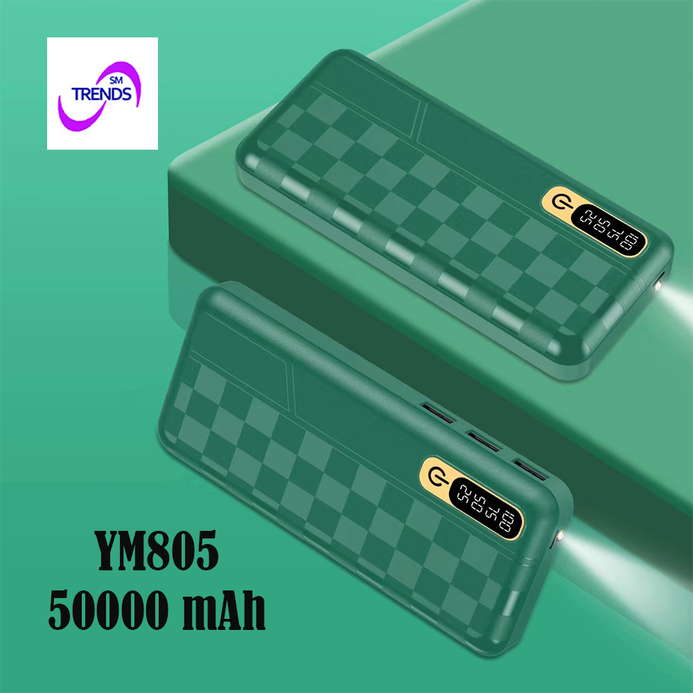 50000 mAh Powerbank with LED Power Indicator Elegant Checked Casing 3 ...