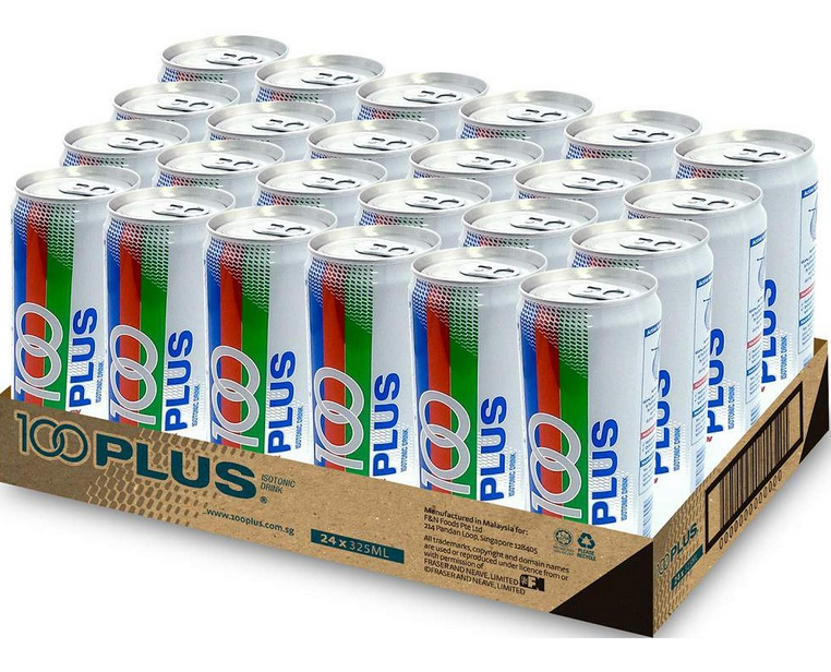 100 Plus Isotonic/Energy Can Drink - Original 24x325ml | Lazada Singapore