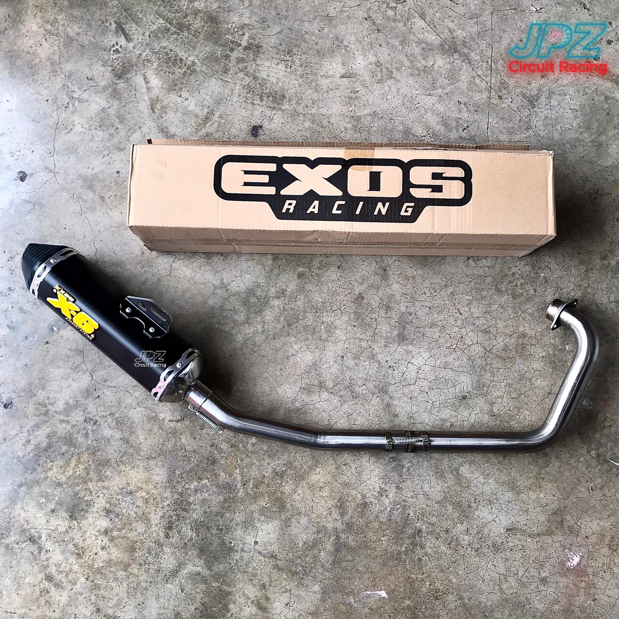 EXOS X6 EXHAUST PIPE for SUZUKI RAIDER 150 | Lazada PH