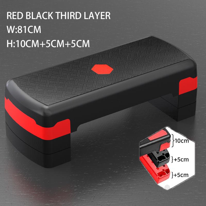 （Local Stock）Adjustable Aerobic Step Board Wide Surface Stepper ...