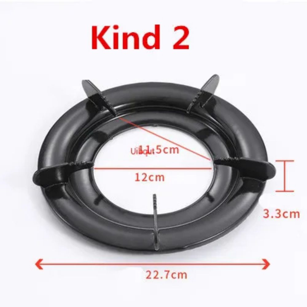 Cast Iron Wok Pan pot Support Rack Stand Burner Gas Stove rack Hobs ...