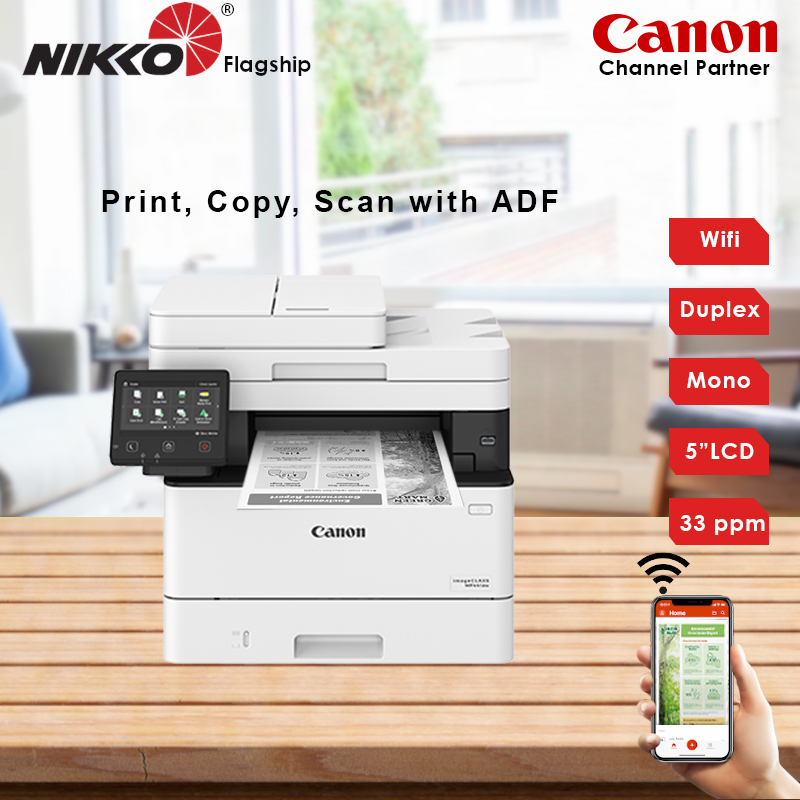 [Local Warranty] Canon imageCLASS MF441dw Monochrome Multifunction All ...