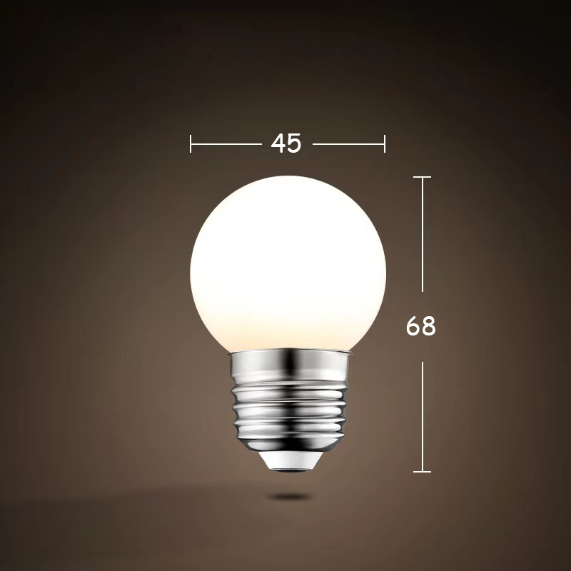 【TopazTrove】E27 LED Bulb E26 Medium Base G45 5W 7W Frosted White Small ...