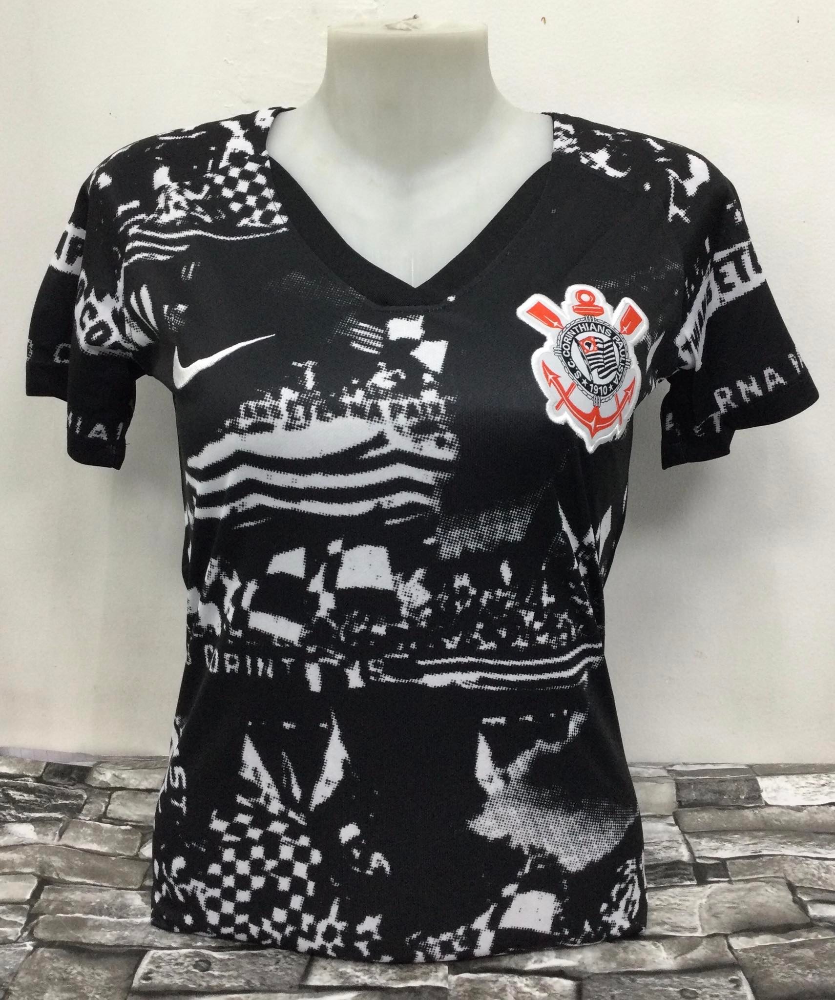 S.C corinthians jersey football shirt for women | Lazada PH