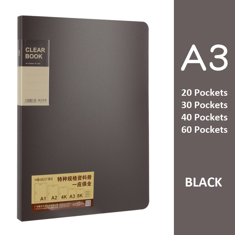 Kobest Display Book Side-Entry Document File Size A3 20/30/40/60 ... Kobest Display Book Side-Entry Document File Size A3 20/30/40/60 ...