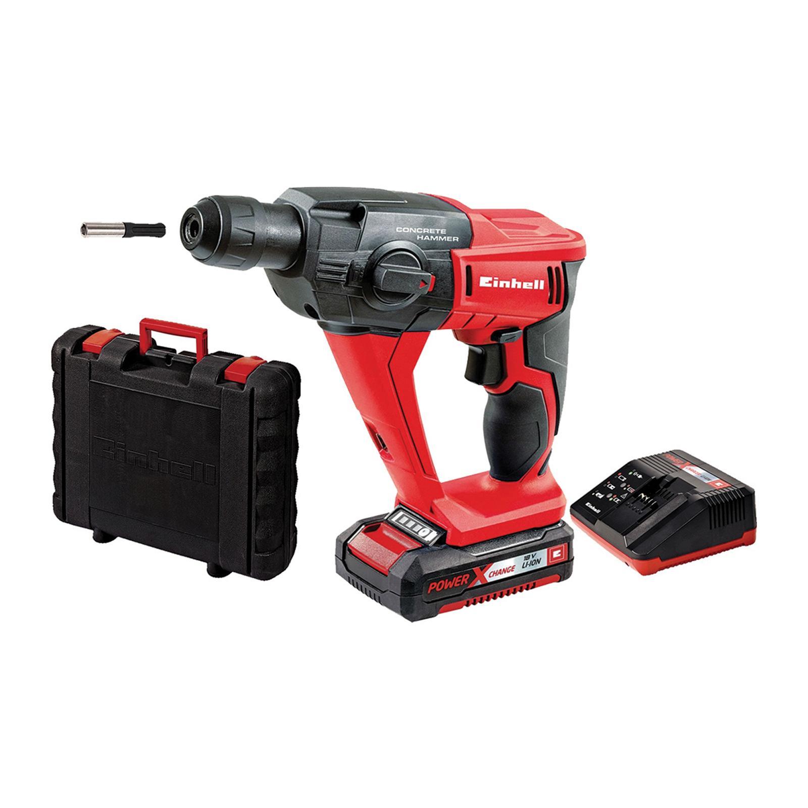 Einhell PXC Cordless Rotary Hammer TE-HD 18 Li Kit | Lazada Singapore