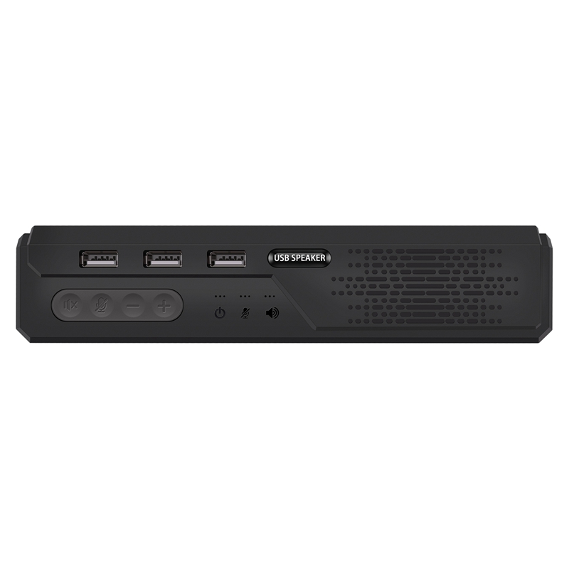 2 in 1 Speaker with USB Microphone USB HUB HD Video Conference ...