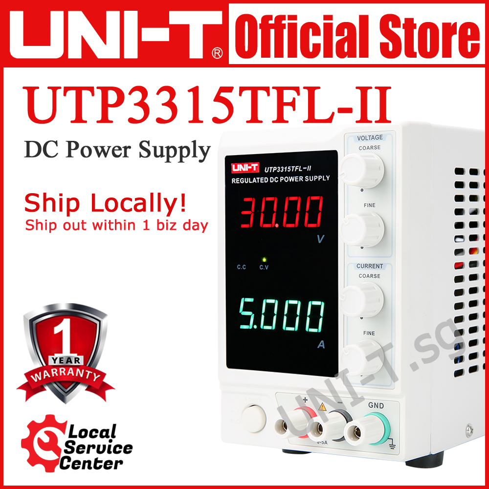 UNI-T UTP3315TFL-II DC Power Supply (FOC Calibration Cert) | Lazada Singapore