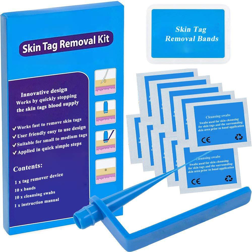 Papilloma Removal Tool For Small To Medium Face Care Blue Micro Band ...