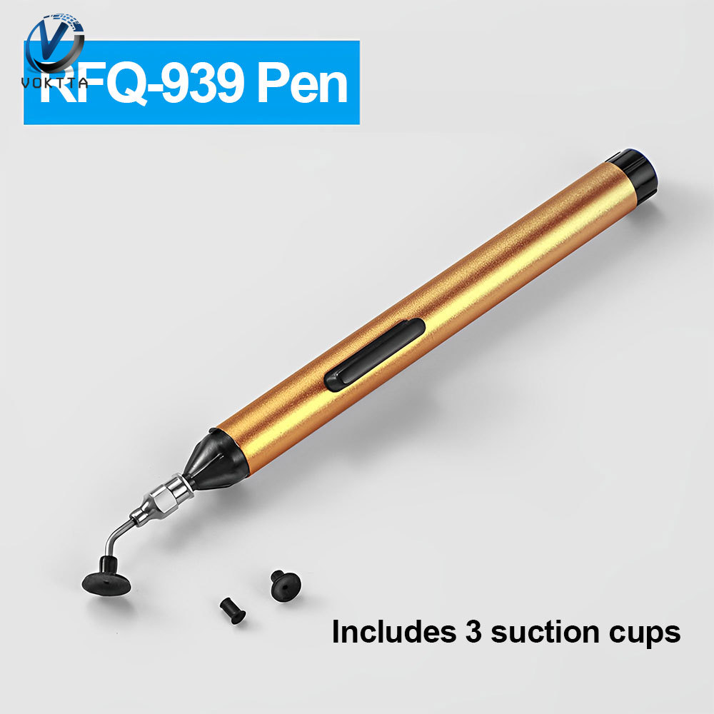 VOKTTA Vacuum Pen Suction Pen Sucking Pickup Tool Kit with 3 Suction ...