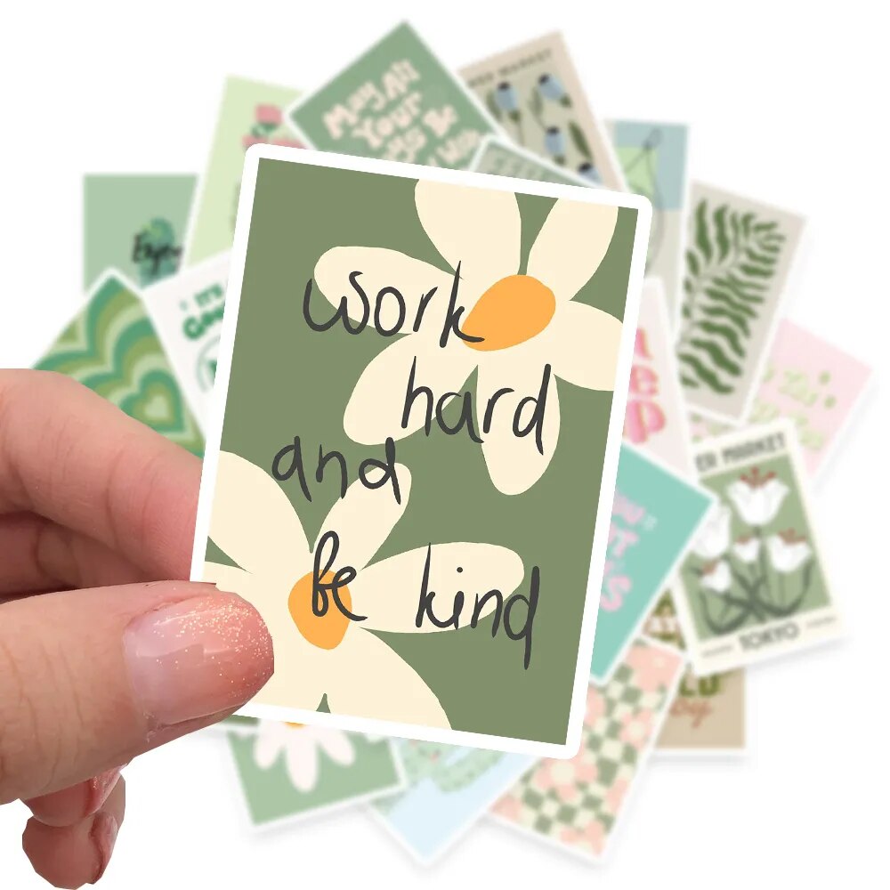 25Pcs Inspirational Quote Stickers Postive Stickers for Kids Teens ...