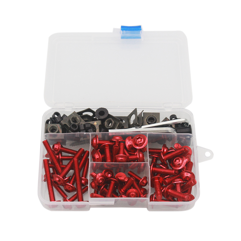 【New Arrivals】Motorcycle Fairing Bolts Kit Bodywork Screws Nut For ...