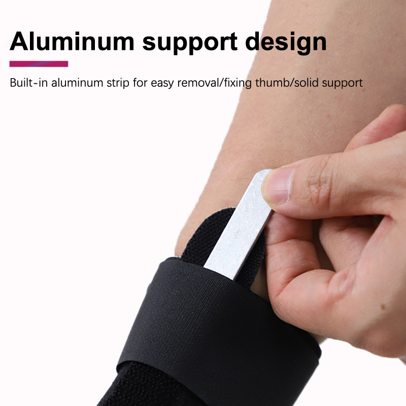 Wrap The Thumb Around The Wrist Guard, Protect The Tendon Sheath, And ...