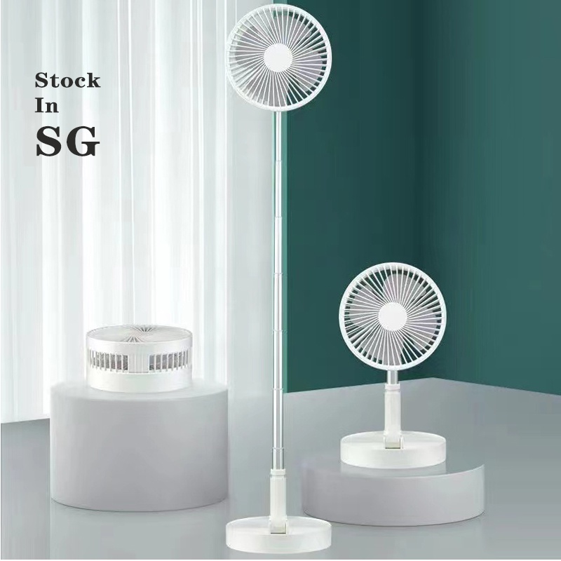 [ SG Ready Stock] 7200mAH Rechargeable Portable USB Fold Small Mini Fan ...