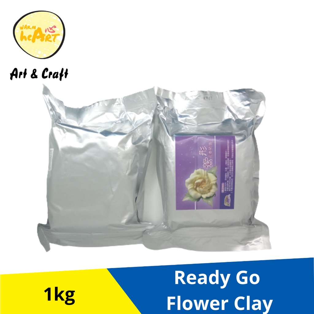 Flower Clay/ Air Dry Clay/ Translucent Clay/ Taiwan Clay/ Cold ...