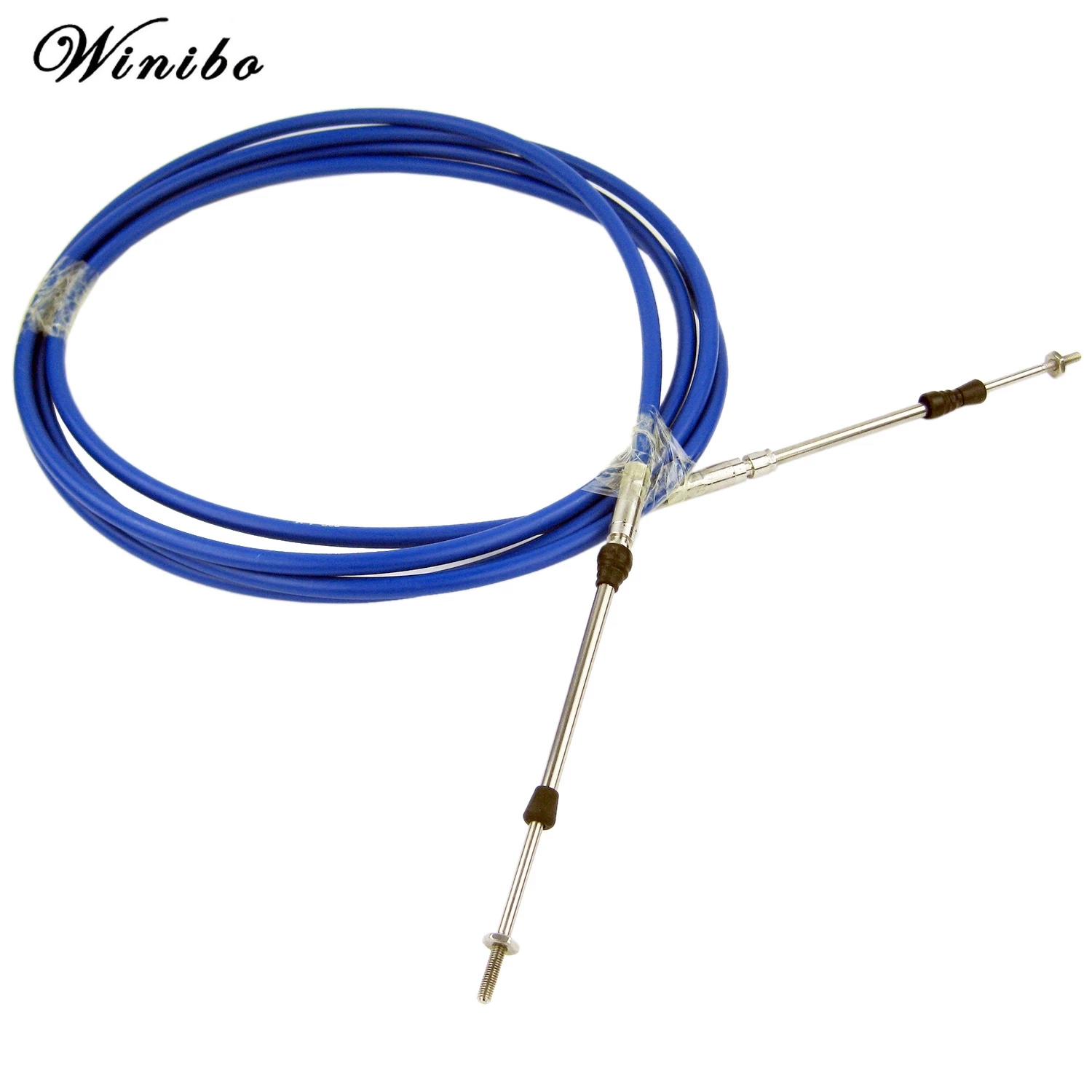 Winibo 2PCS Yamaha 33C Marine Throttle Control Cable Boat Outboard ...