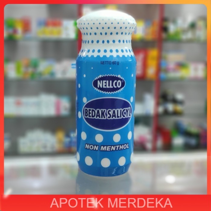 Bedak Salicyl Nelco / Bedal Salisil Nellco 60gr Pink / Biru / Bedak ...