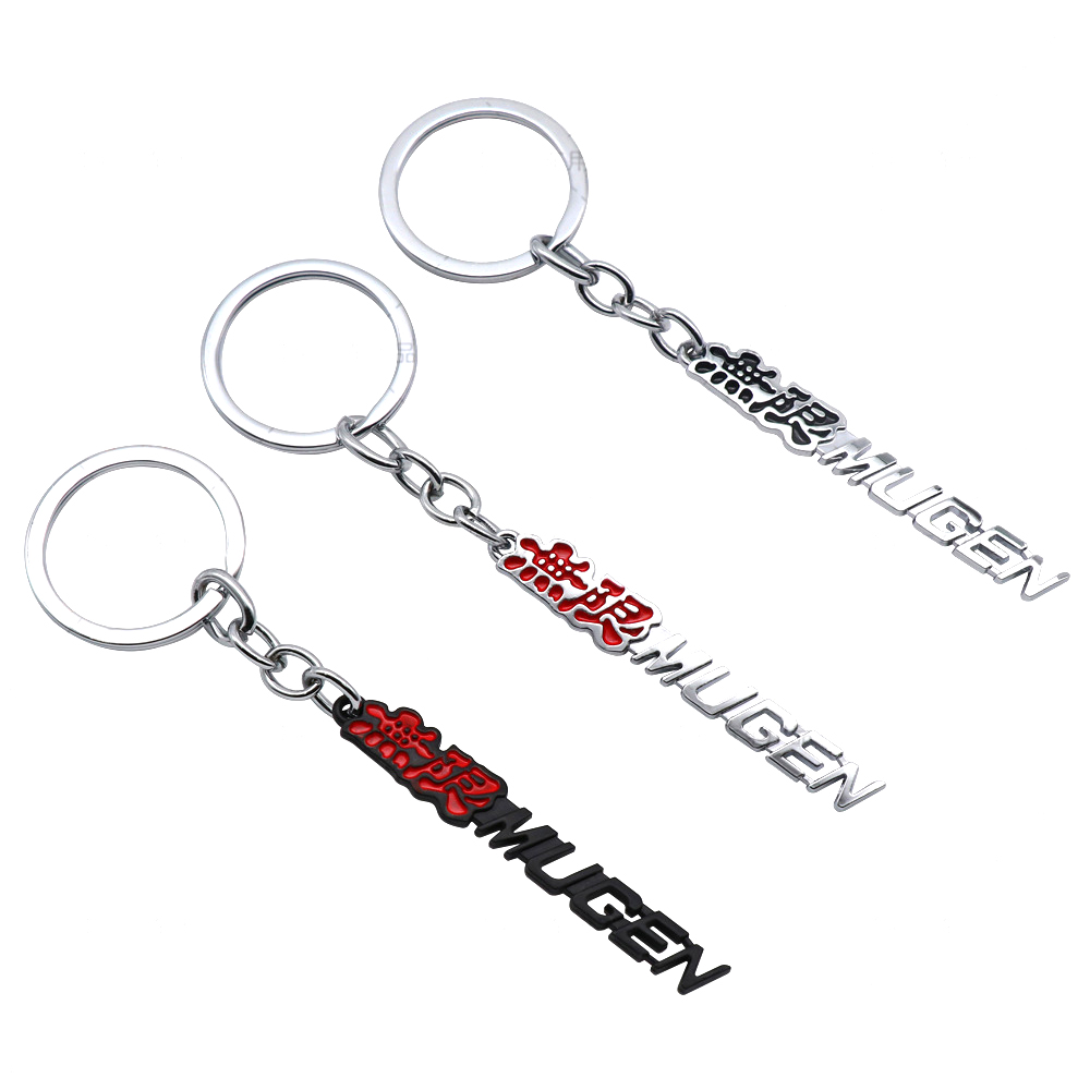 【YIYANGMAOYI111】1PC Mugen Power Metal Car Keychain Styling Holder ...