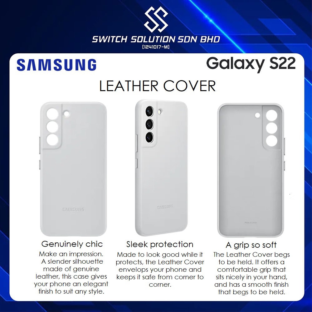 SAMSUNG GALAXY (S22 | S22 + | S22 ULTRA) LEATHER COVER | Lazada