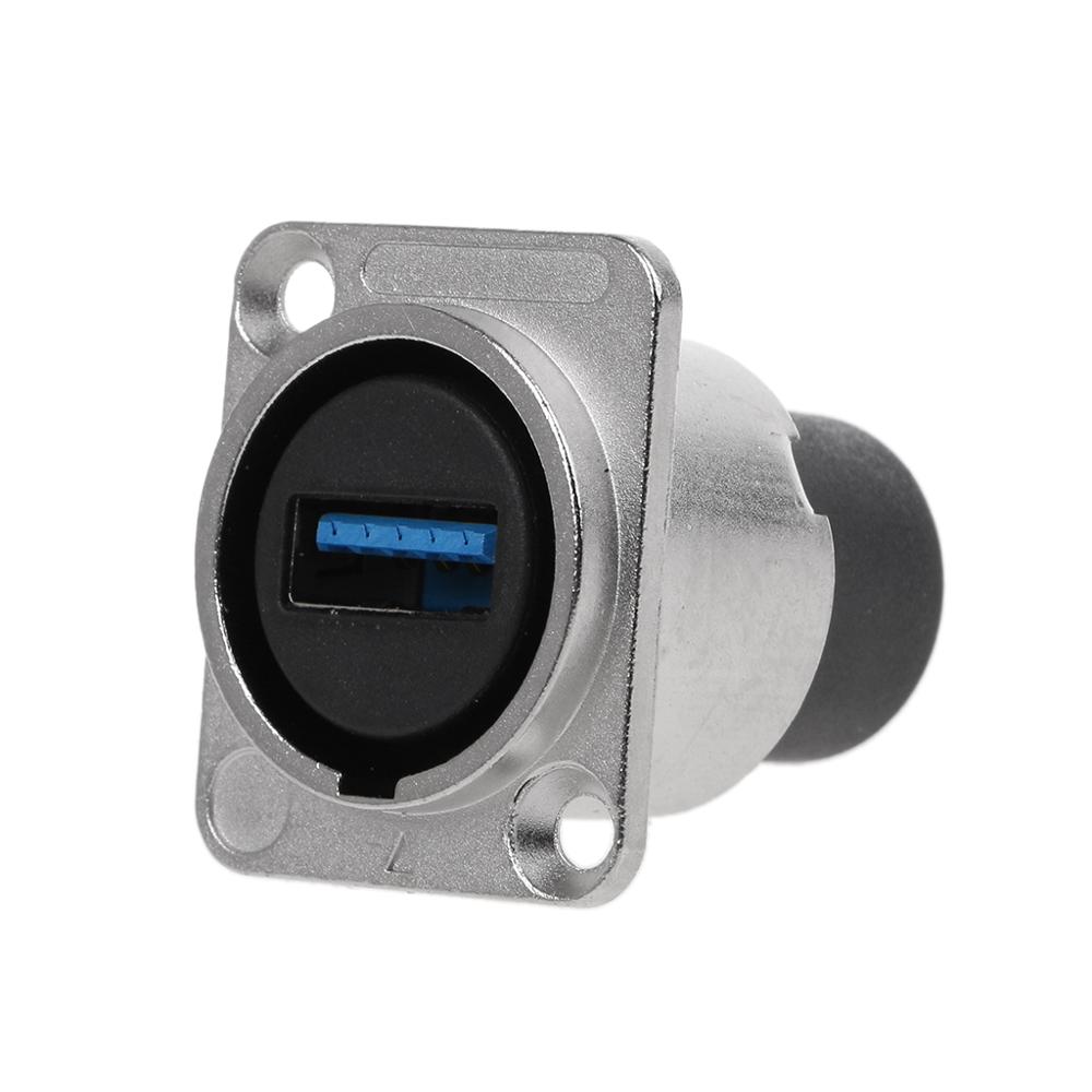 【InnovateWorld】USB 3.0 Socket Metal D type Female to Female Connector ...