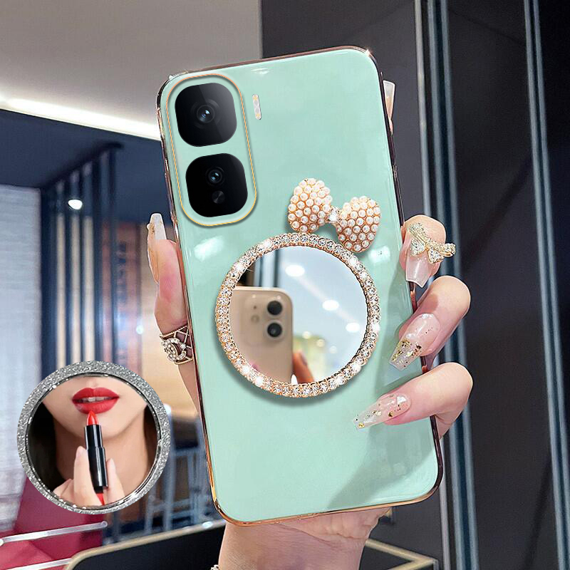 New Phone case Vivo iqoo NEO10 Pro Back cover Soft Plating brick inlaid ...