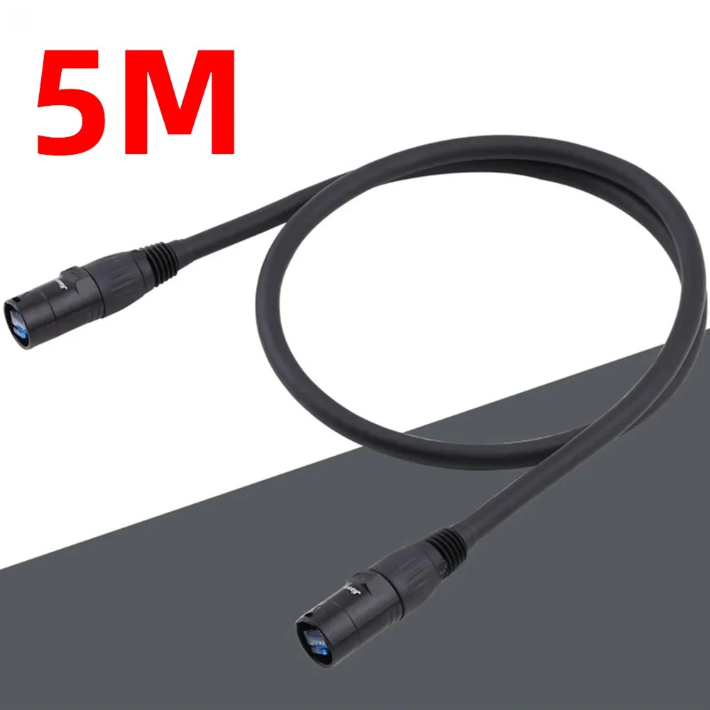 4 Channel 3 Pin Audio Network XLR Cable for Stage Sound Lighting and ...