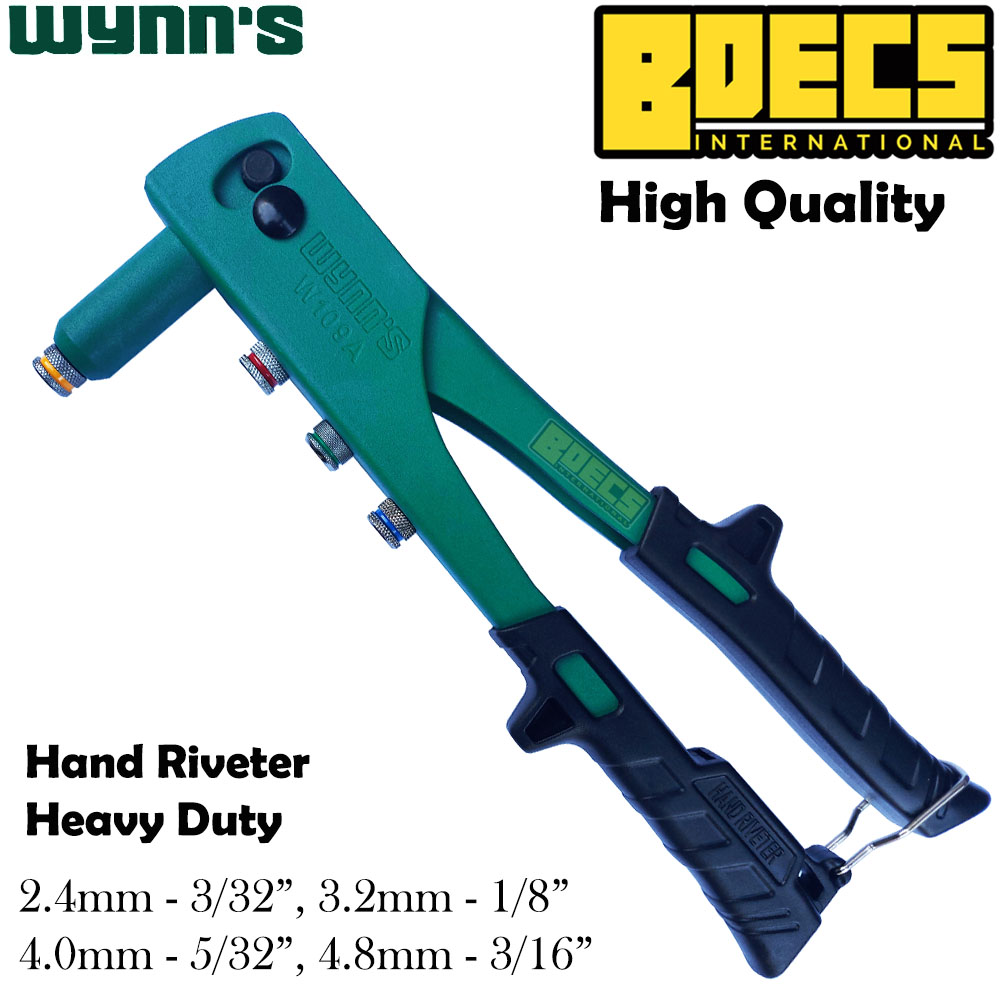 Wynn's Heavy Duty Hand Riveter High Quality Aluminum Alloy Reinforced ...