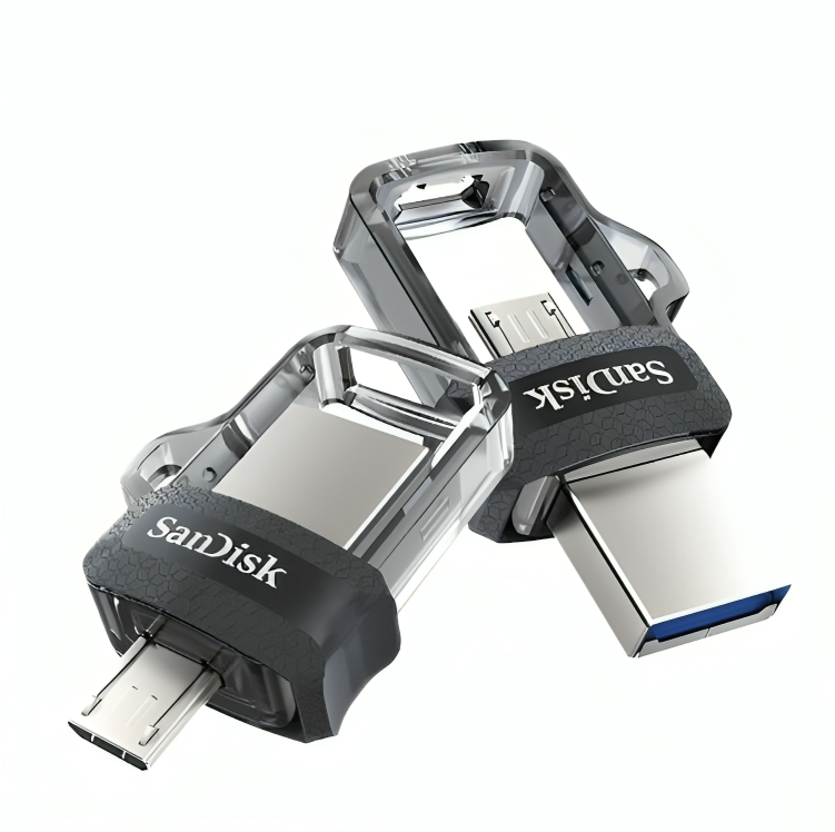 SanDisk OTG USB Dual Mini Pen Drive 128GB 64GB 32GB 16GB 8GB USB Flash ...