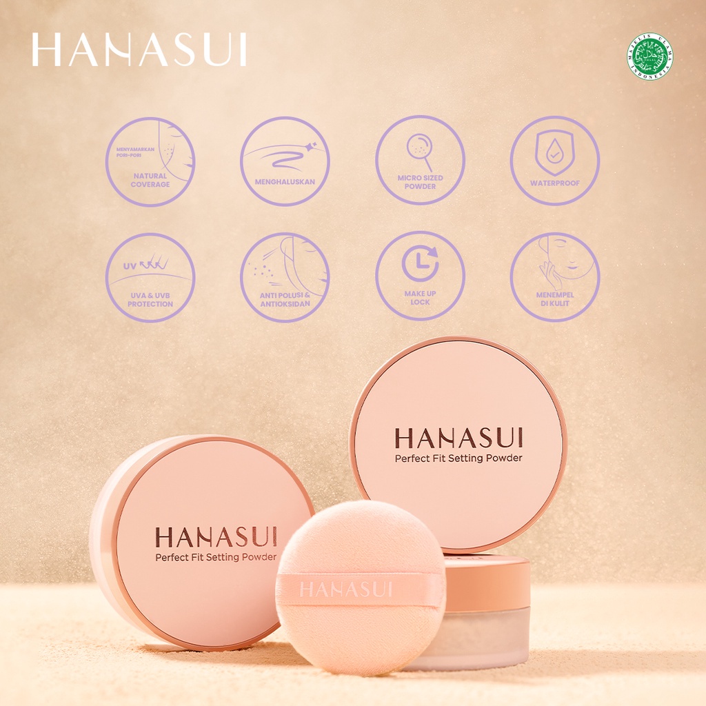 HANASUI Perfect Fit Setting Powder | Lazada Indonesia