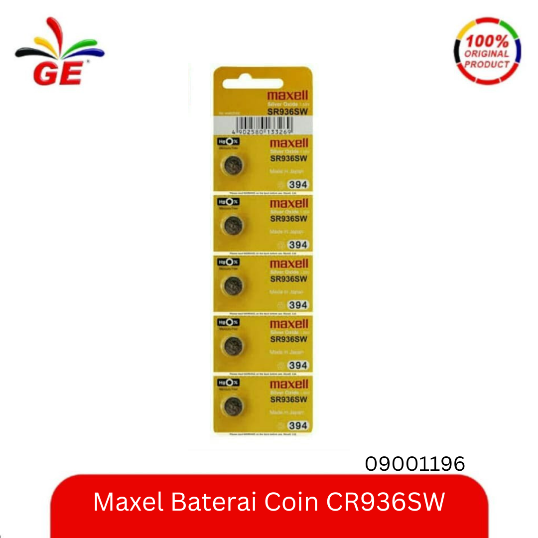 Maxel Baterai Coin CR936SW - 09001196 | Lazada Indonesia