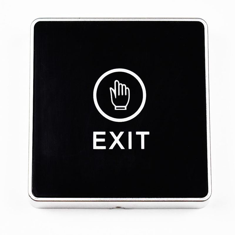 1Pc/Lot Bule Backlight Touch Exit Button Contactless Door Release ...