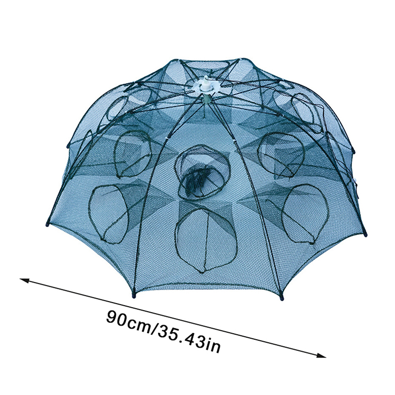 4-20 Holes Fishing Net Folded Portable Hexagon Fish Network Casting Net ...