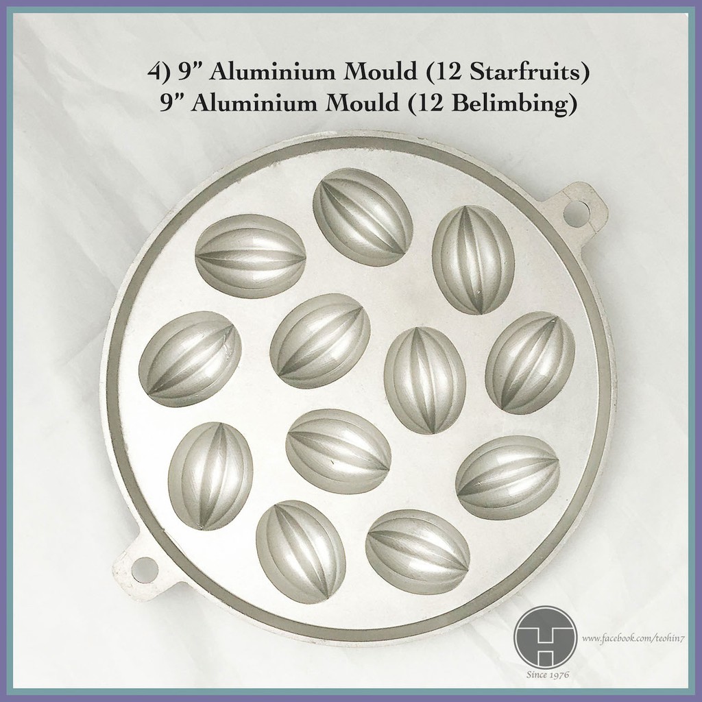 [Shop Malaysia] 9" Aluminium Cake Mould/ Kuih Mould/ Acuan Kuih BAHULU ...