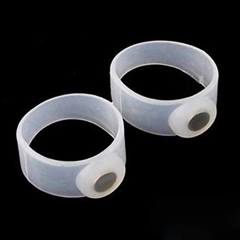 【Salt & Story】2pcs/pair Toe Rings Silicone Foot Care Burn Fat Fast Lose ...